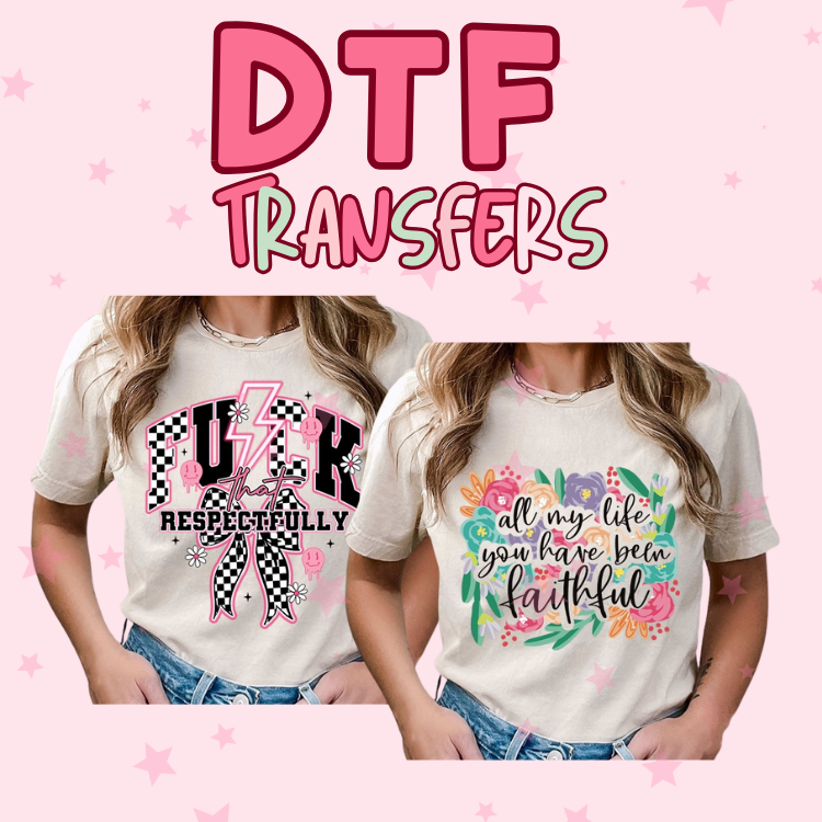 DTF TRANSFER – One Stop Cups