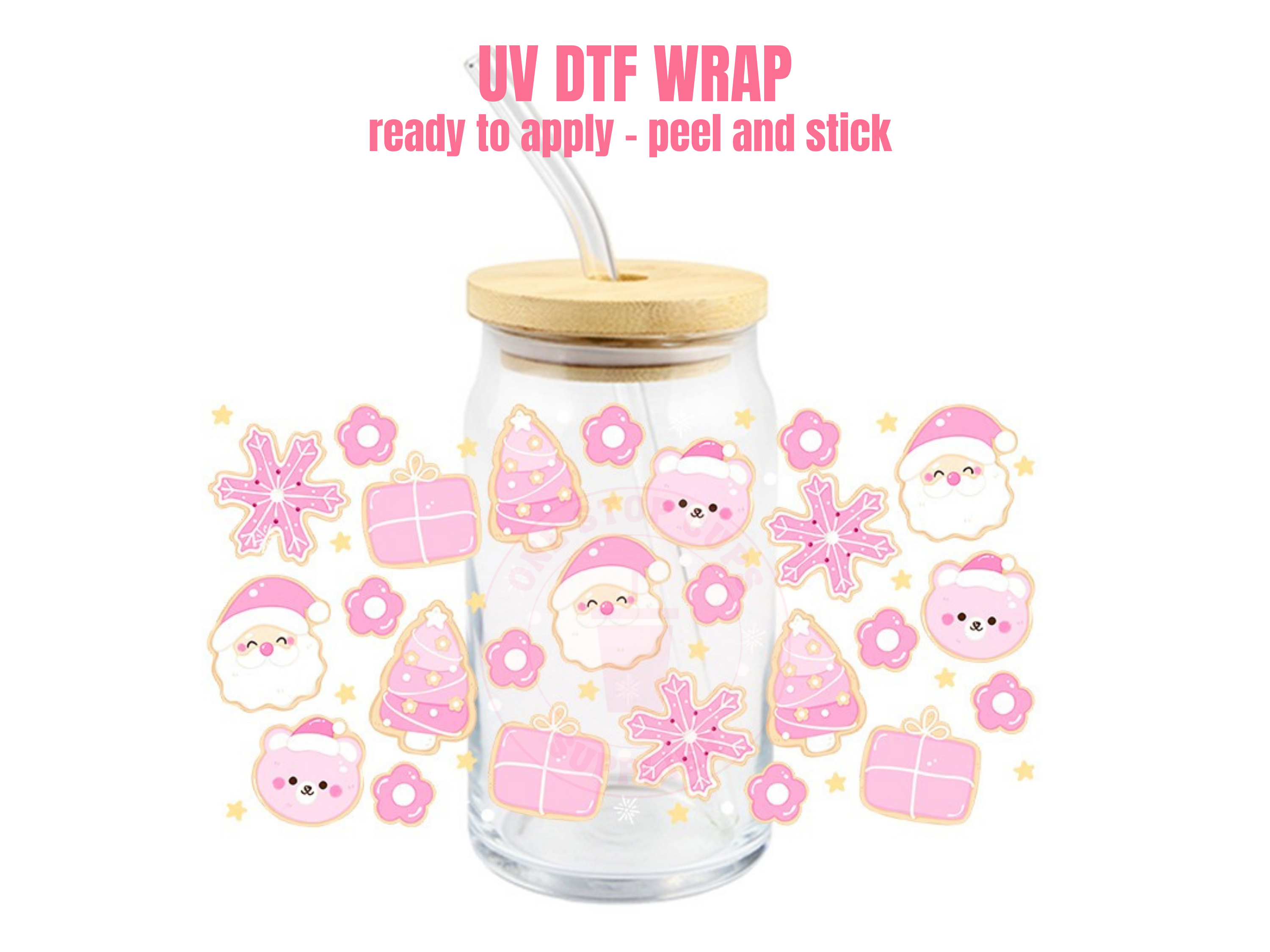 UV DTF CUP WRAP F #283 – One Stop Cups