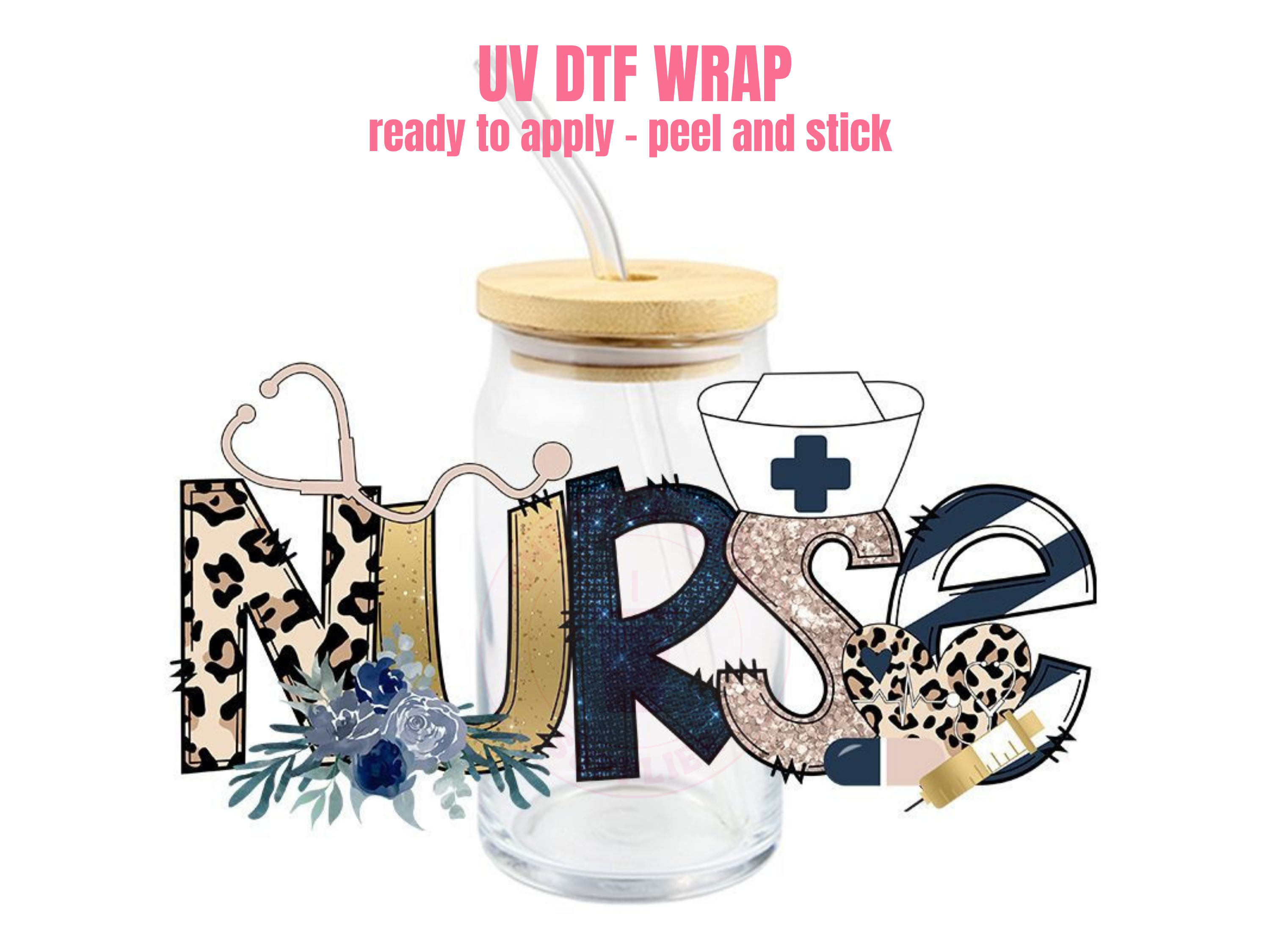 UV DTF CUP WRAP F #521 – One Stop Cups